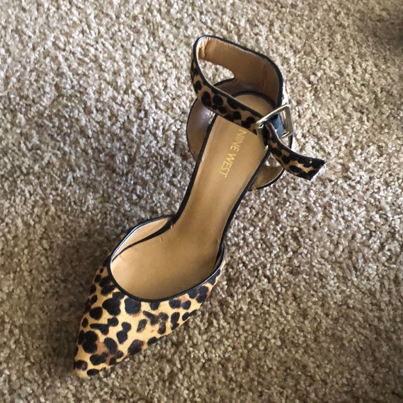 Nine West | Shoes | Nine West Leopard Heel | Poshmark